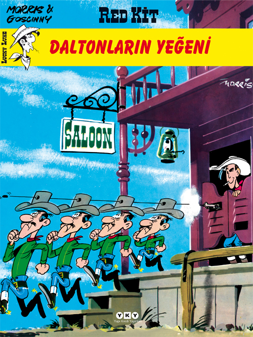 Daltonların Yeğeni - Red Kit 32 - YKY - Yapı Kredi Yayınları