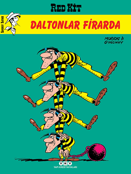 Daltonlar Firarda - Red Kit 3 - YKY - Yapı Kredi Yayınları